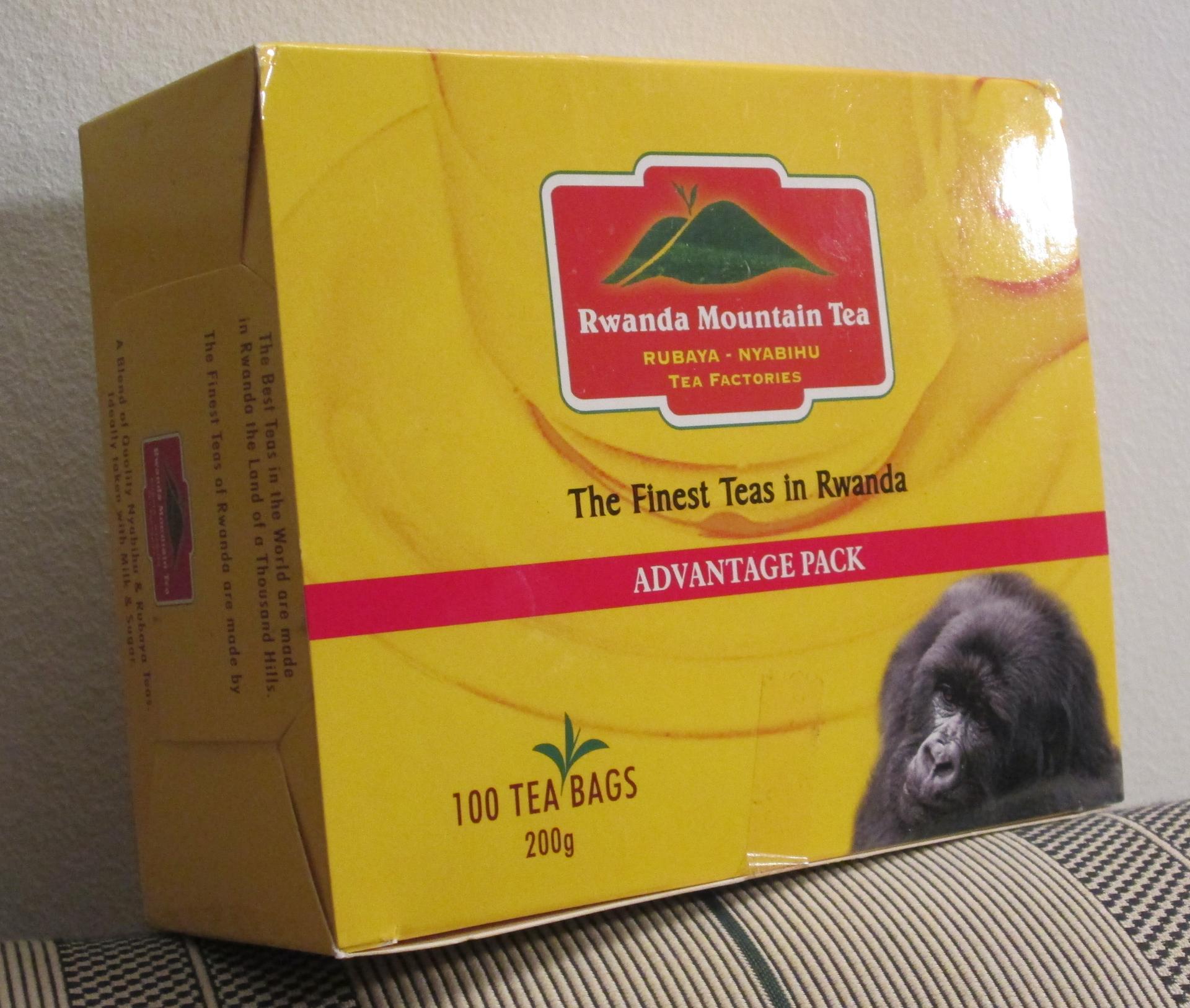 Rwanda Tea - Fair Trade Tea, 100 Tea Bags | Gundara