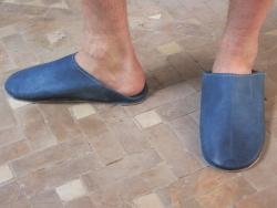 Babouches en cuir pour homme faites main au Maroc | Gundara